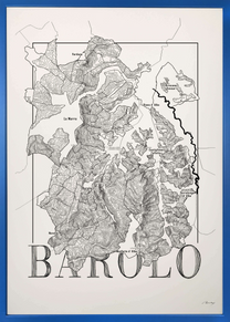 Barolo wine map – Brushery