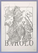 Barolo wine map – Brushery