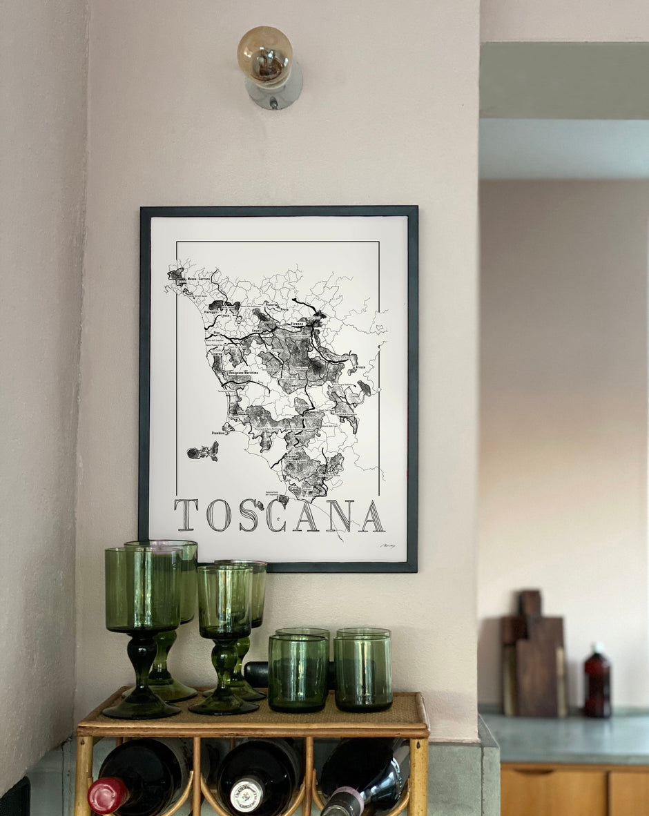 Wine Map Posters - Let your passion for wine flourish – Brushery